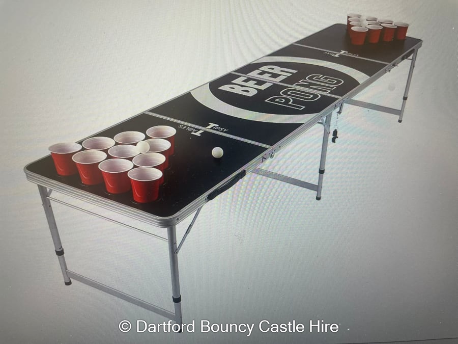 Beer pong table - Bouncy Castle Hire in Gravesend, Strood, Sidcup ...